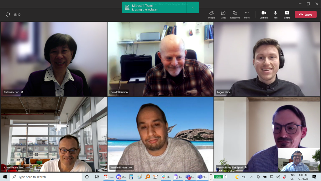 Congratulations to Dr. Logan Slade for his successful PhD thesis ...